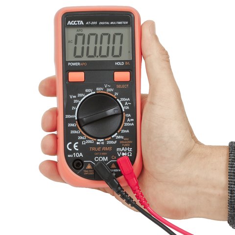 Accta AT-205 Digital Multimeter - ToolBoom